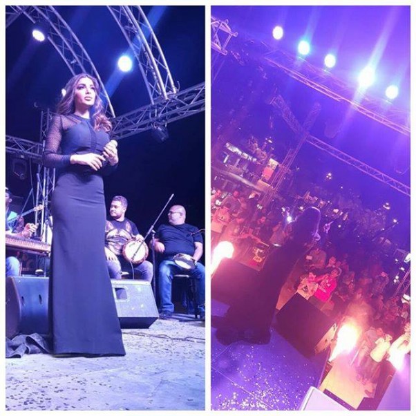 بالصور دينا حايك تتألّق في مصر Musicnation ميوزيك نايشن